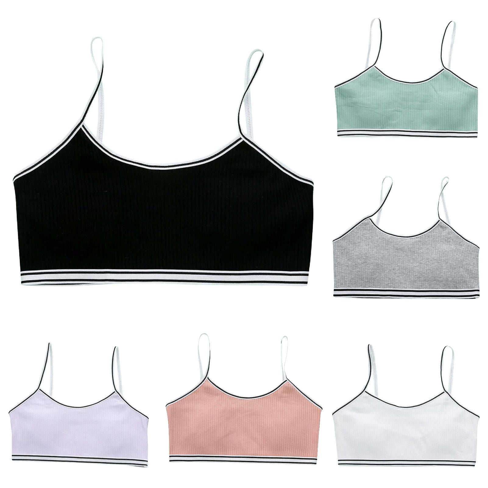 Training Bra for Girls Small Size Racerback Straps & Soft Elastic ...