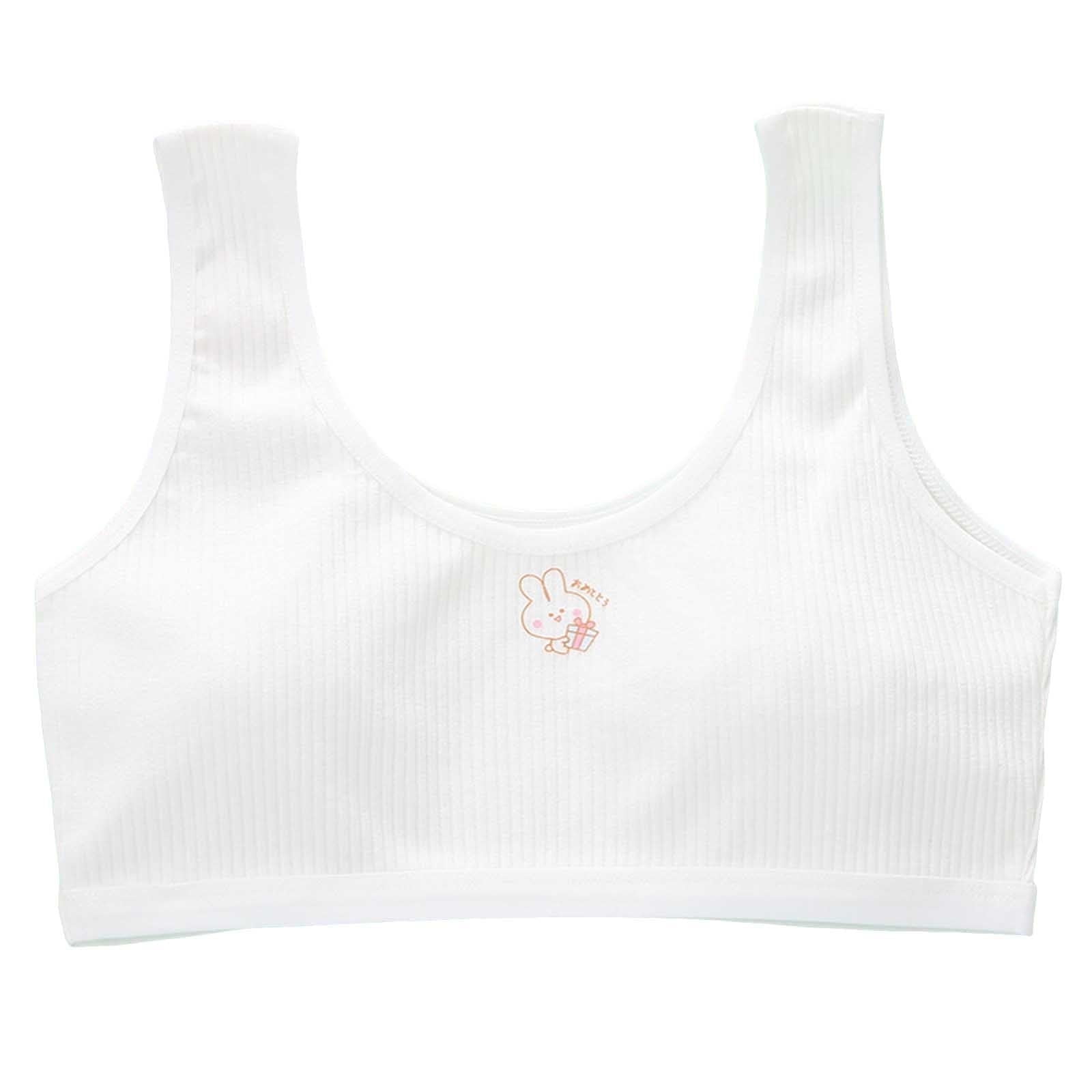 Training Bras Girls Kids Seamless Bra Design With Removable Padding ...