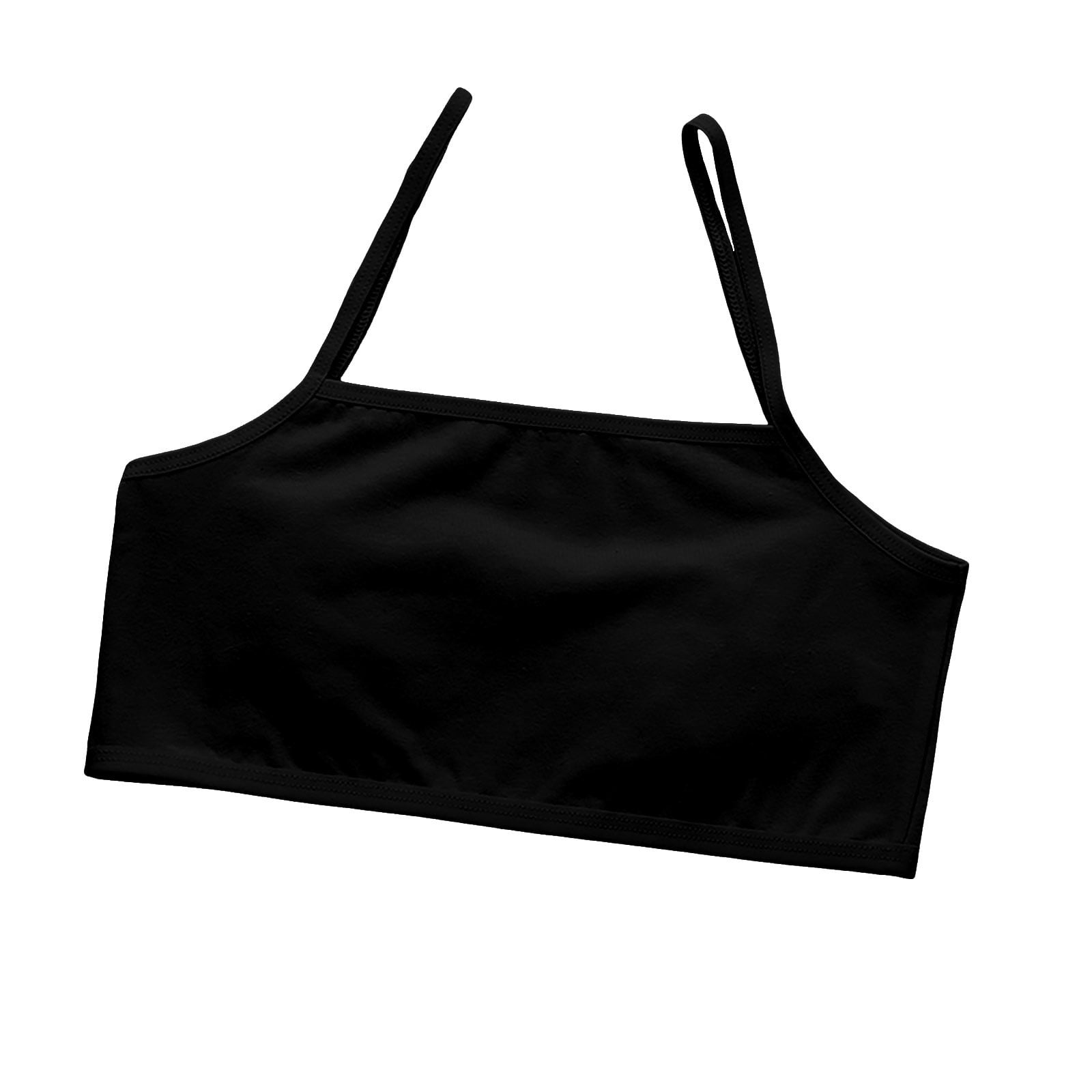 Training Bras for Girls 8-12 Years Seamless Sports Bra Cotton Wireless ...