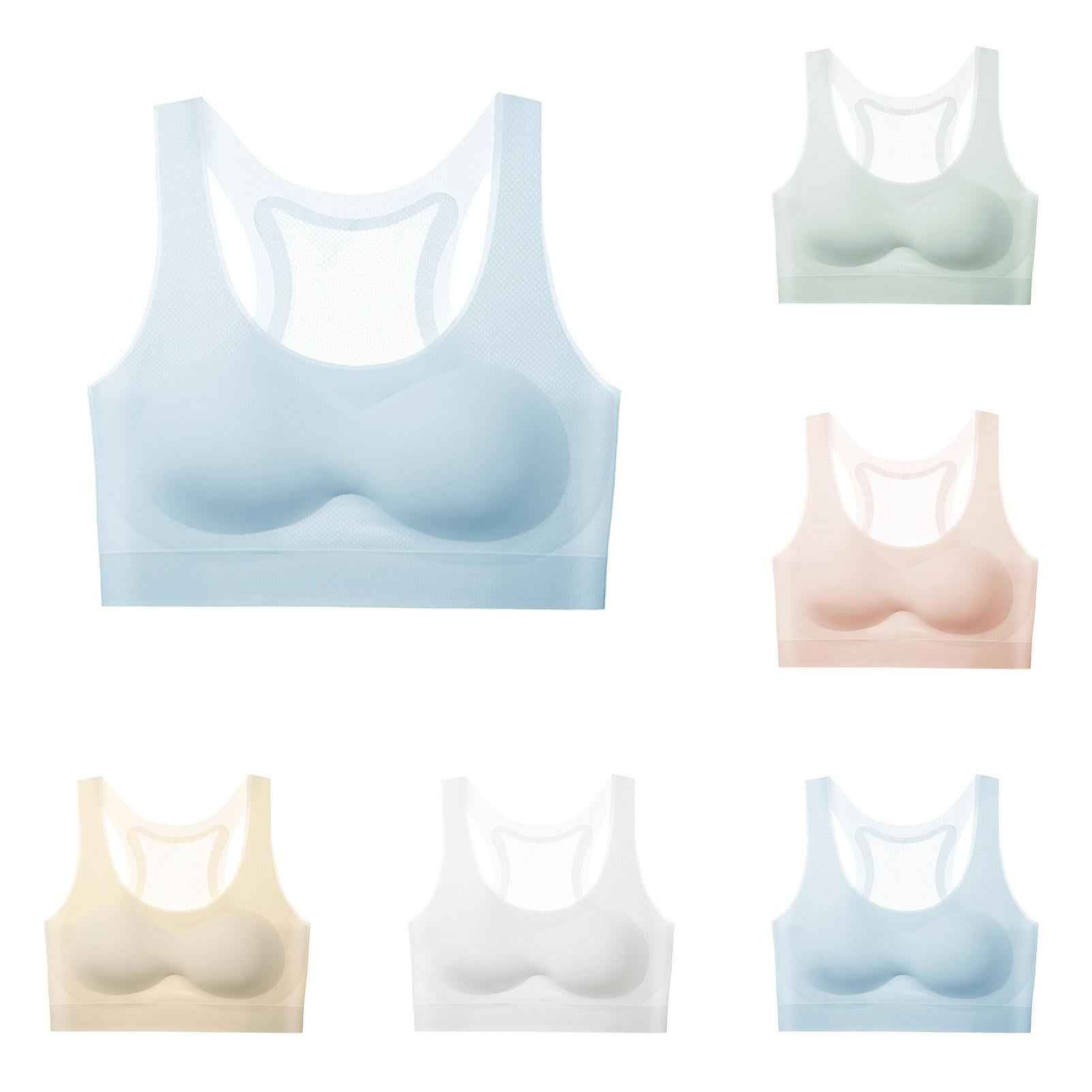 Training Bras for Girls with Adjustable Straps Tween Sports Seamless ...