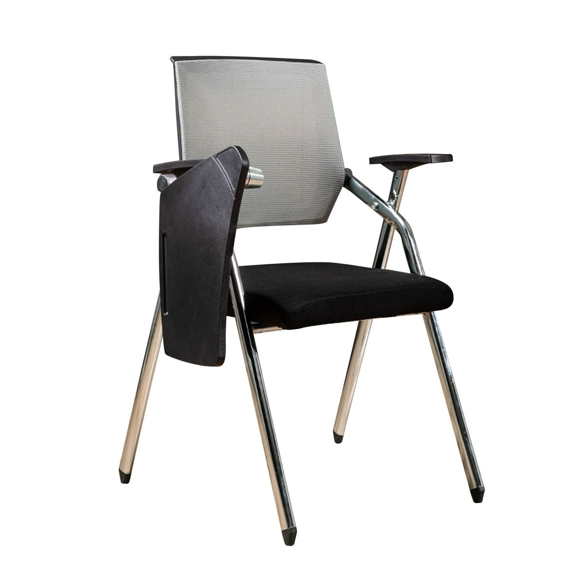 Training Chairs with Foldable Desk Board, Stackable Conference Room ...