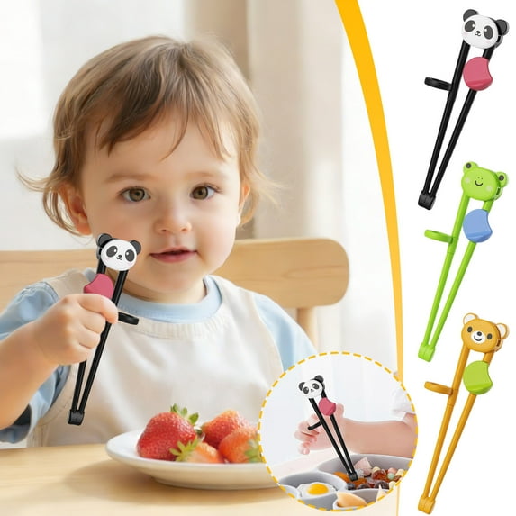 Training Chopsticks Beginner Learning Sticks | Silicone Reusable Animal ...