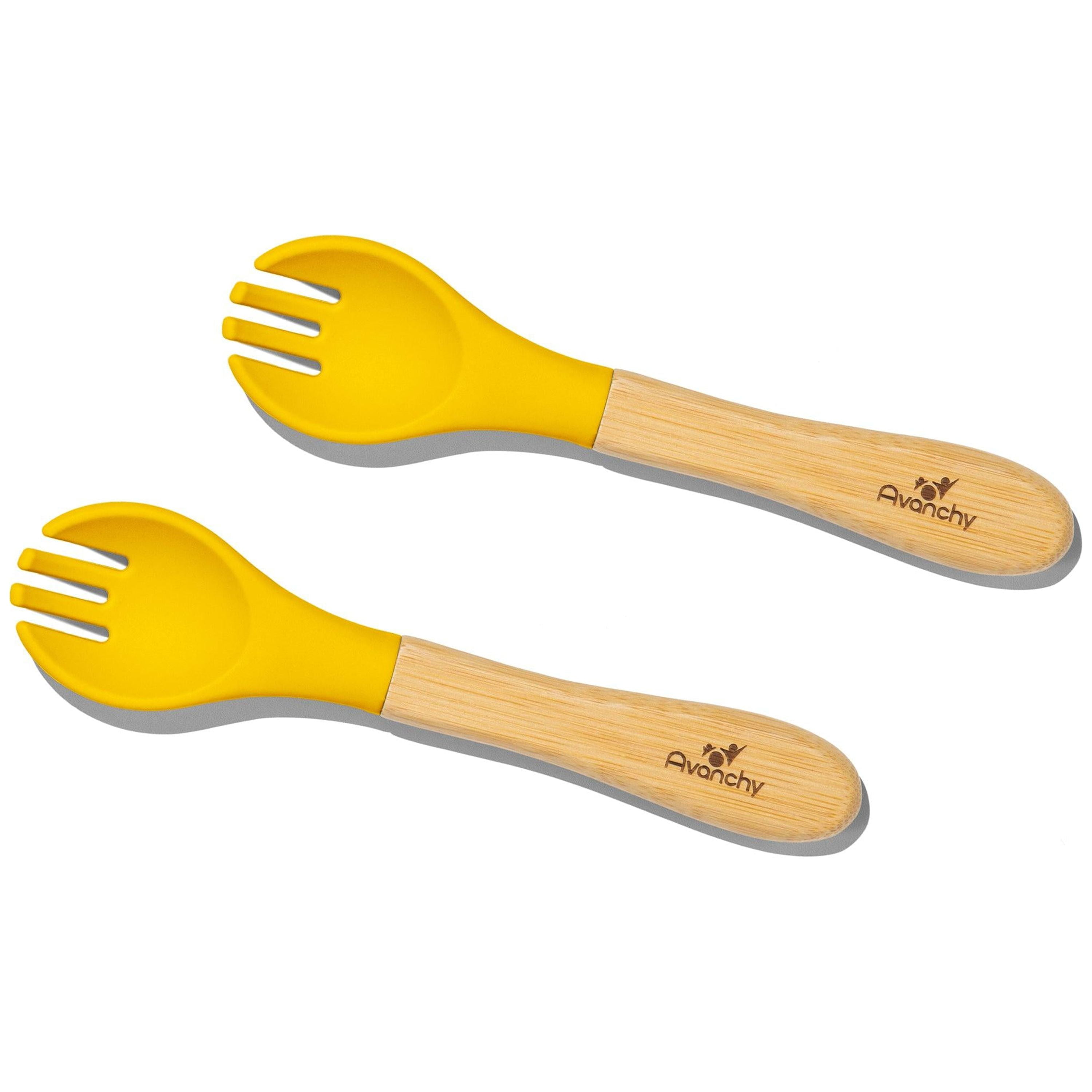 Training Forks | Bamboo & Silicone - Walmart.com