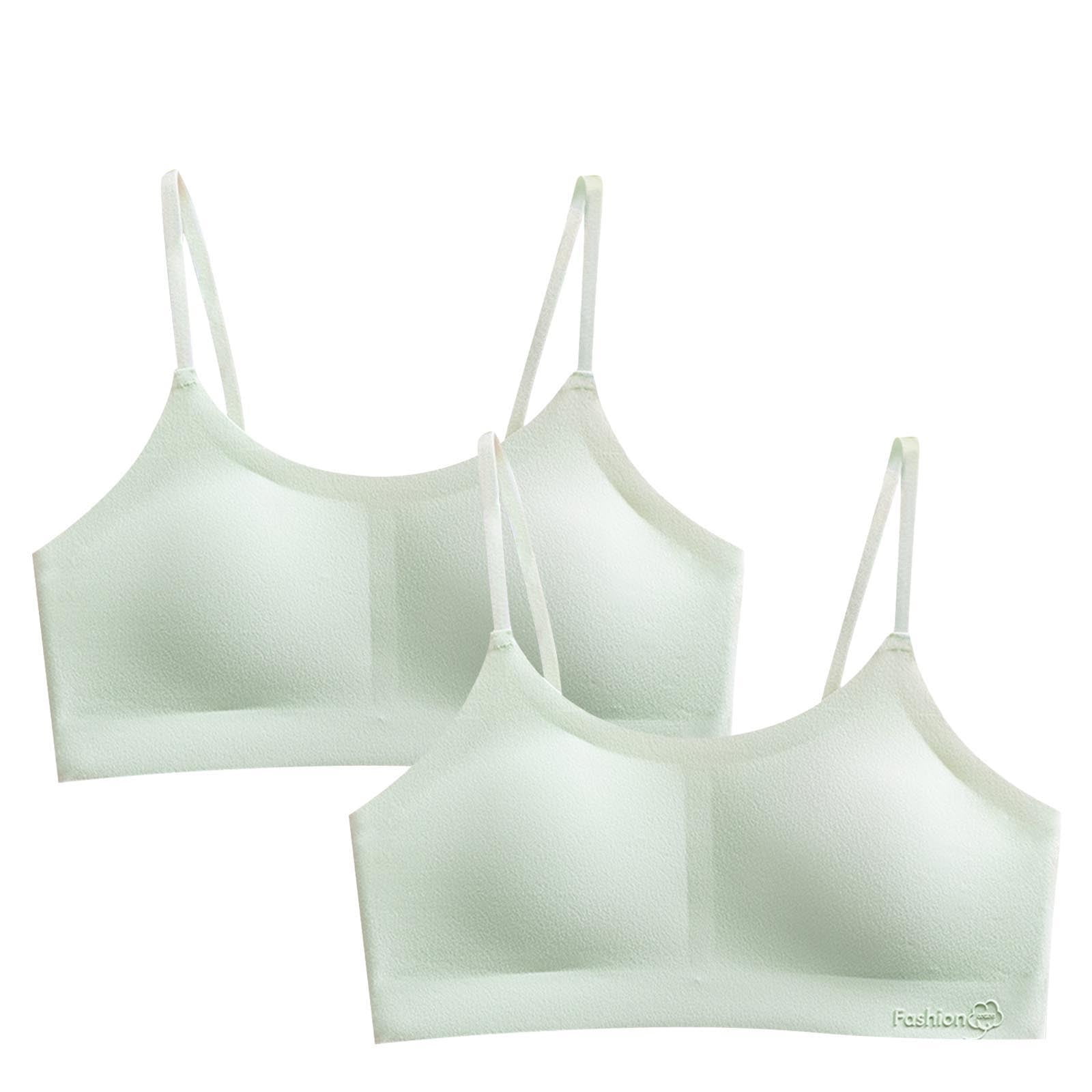 Training Girls Bras for Teens 2pc Teen Girls Bra Soft Breathable ...