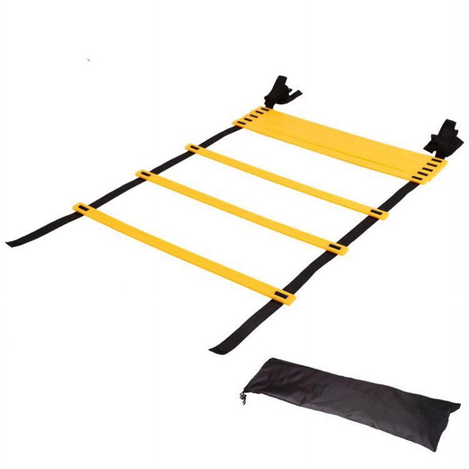 Training Ladder Adjustable Spacing Speed Footwork Practice Equipment 4m ...
