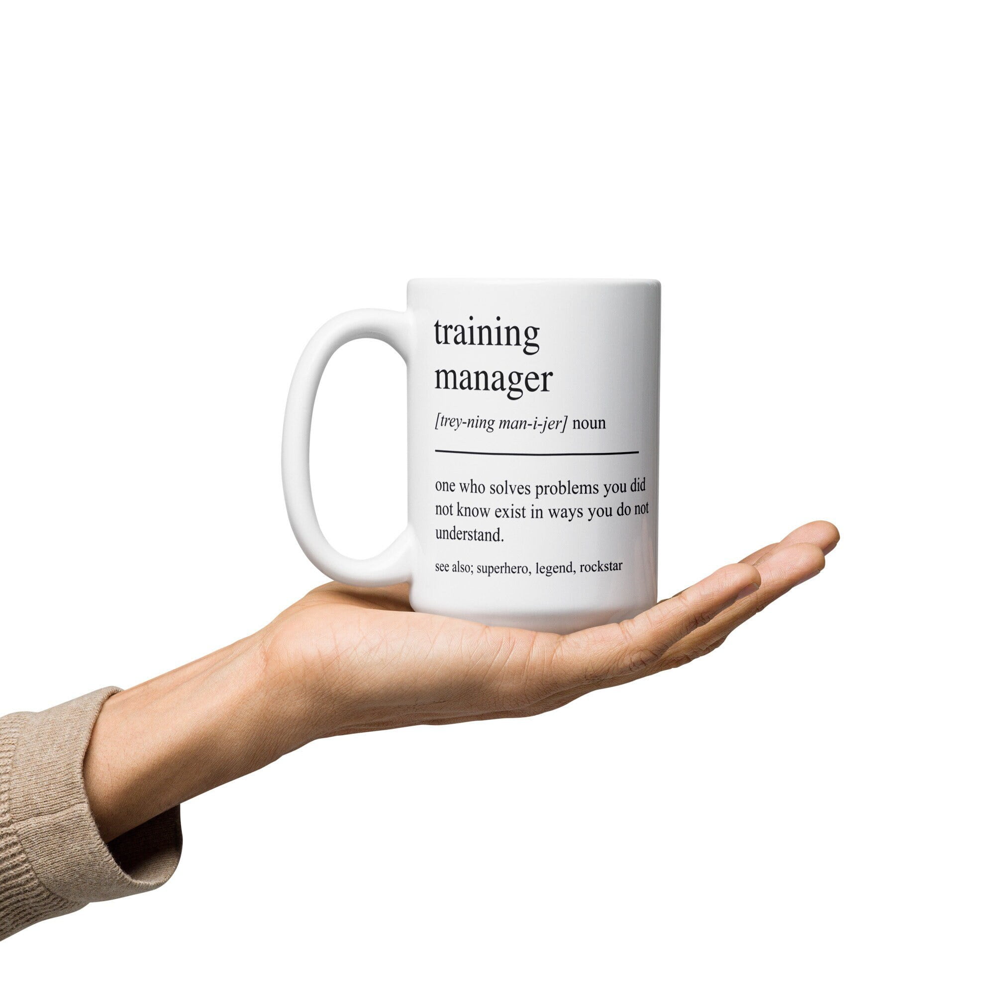 Training Manager Gift Mug – Retirement & Work Coffee Cup Gift - Walmart.com
