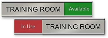 Training Room Slider Sign (Silver, 10" x 2") - Walmart.com