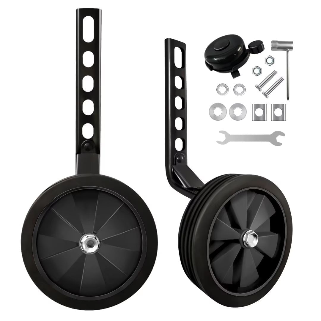 TenFans Heavy Duty Bike Training Wheels for Kids 12-20 inch Adjustable ...