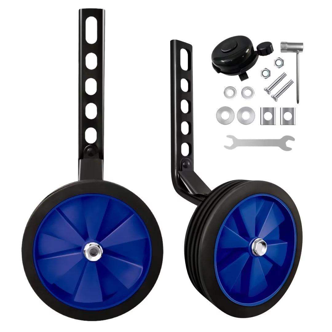 Heavy-Duty Metal Training Wheels with Strong Bicycle Stabilizer Kit for ...