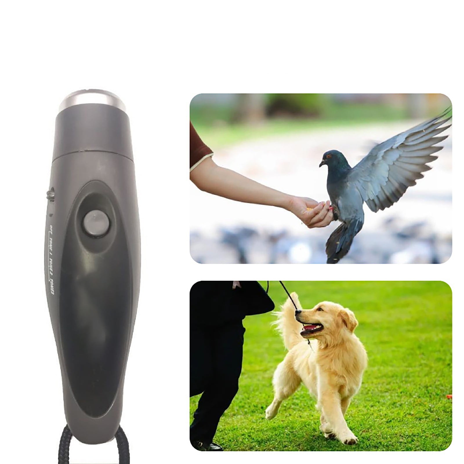 Training Whistles Rechargeable Triple Tone Electronic Whistle High Loud ...