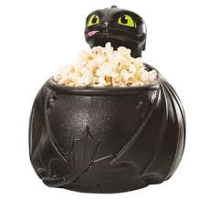 Trainning Dragon: The Hidden World - Toothless Popcorn Movie Bucket ...