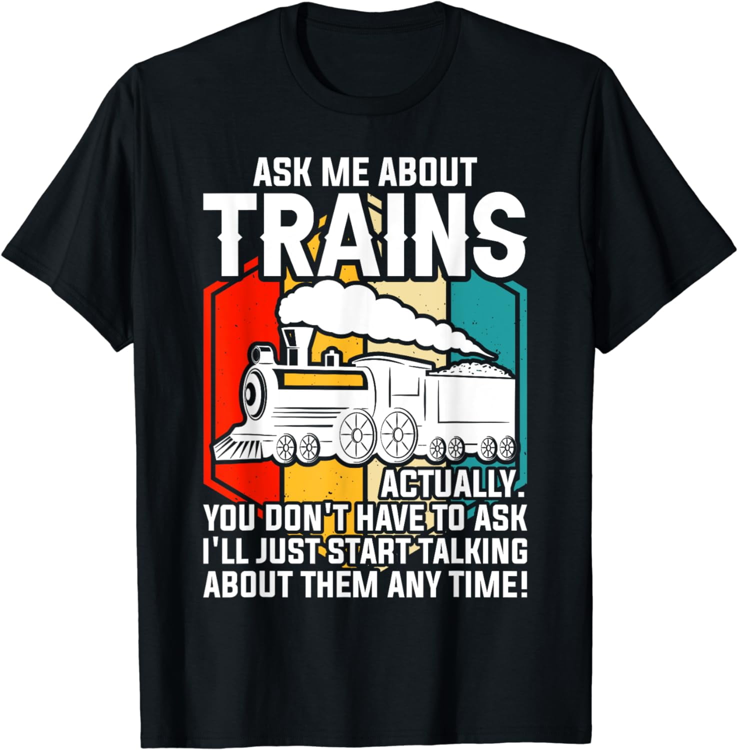 Trainspotting Trainspotter Model Trains Train Model T-Shirt - Walmart.com