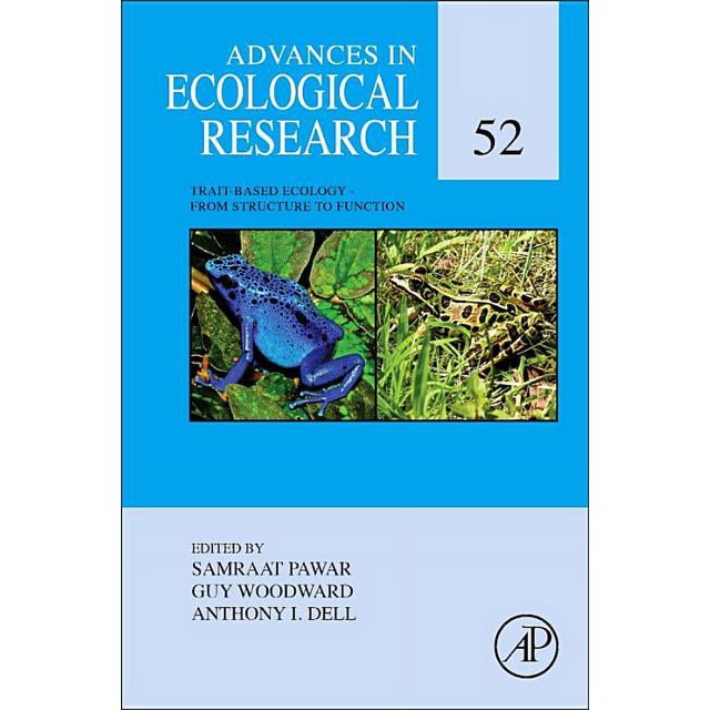 Trait Based Ecology From Structure To Function Volume 52 Hardcover