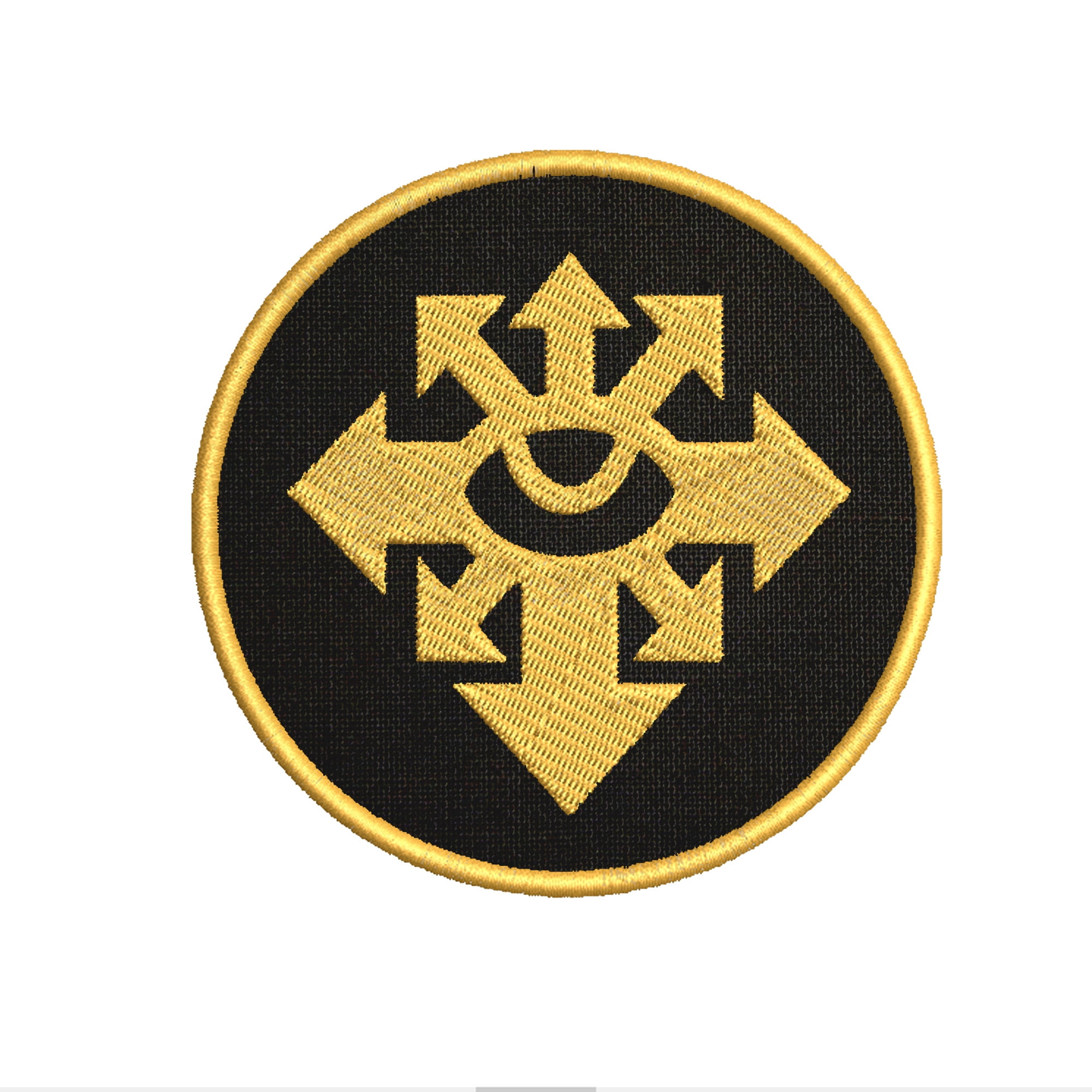 Traitor Black Legion Embroidered Warhammer 40k Iron-On/Sew-On/Hook ...