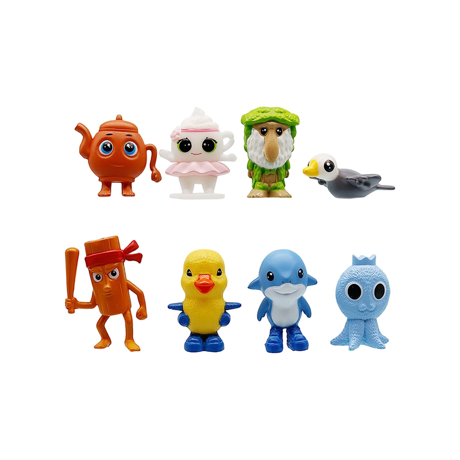Tralalero Tralala Action Figure, Tung Tung Tung Sahur Figure, 8PCS ...