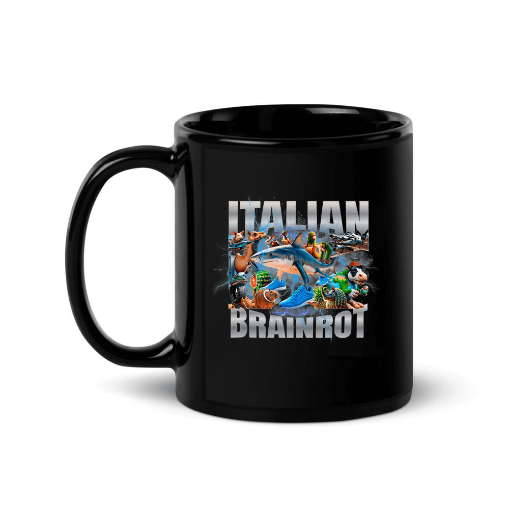 Tralalero Tralala Bootleg Brainrot Italian Brainrot Meme Mug For Coffee ...