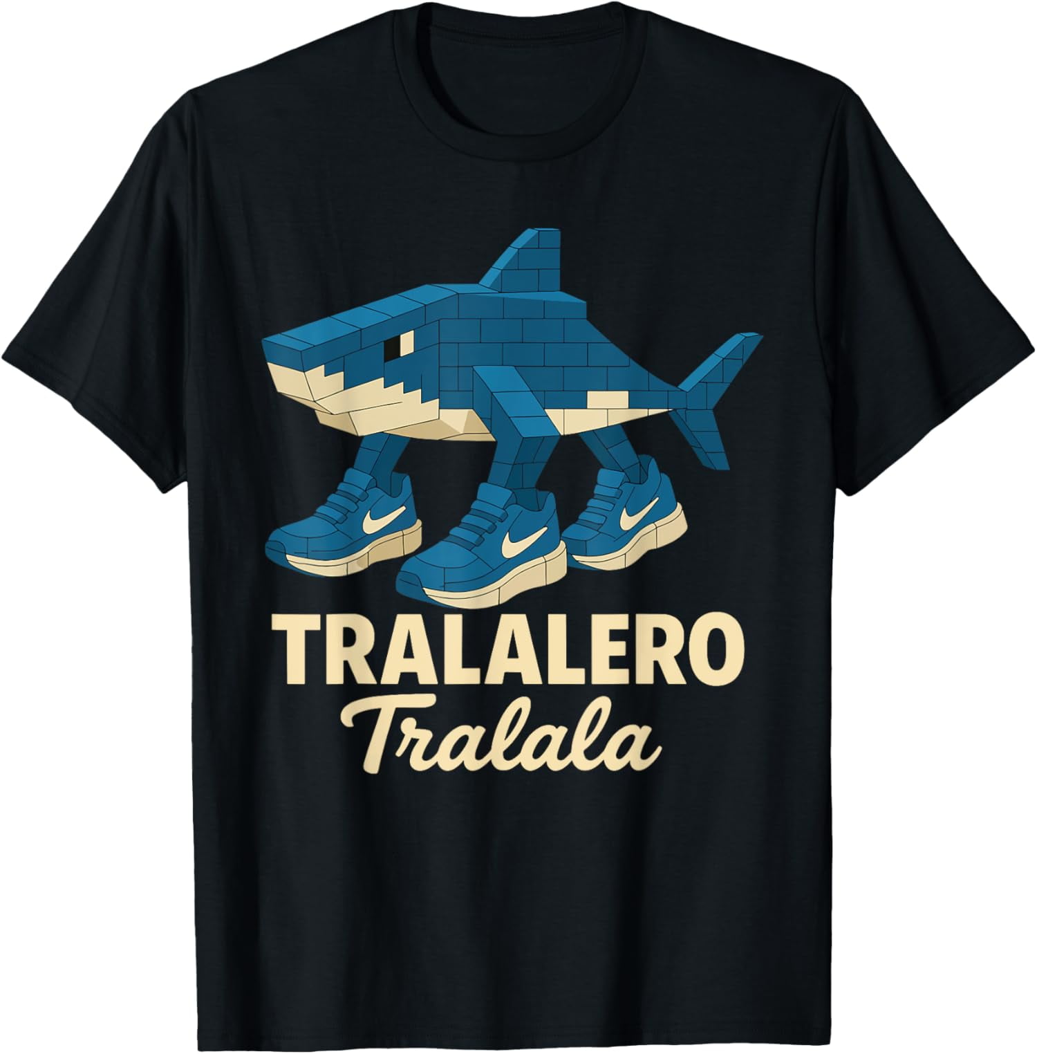 Tralalero Tralala Bootleg Meme Italian Brainrot Funny Retro Style ...