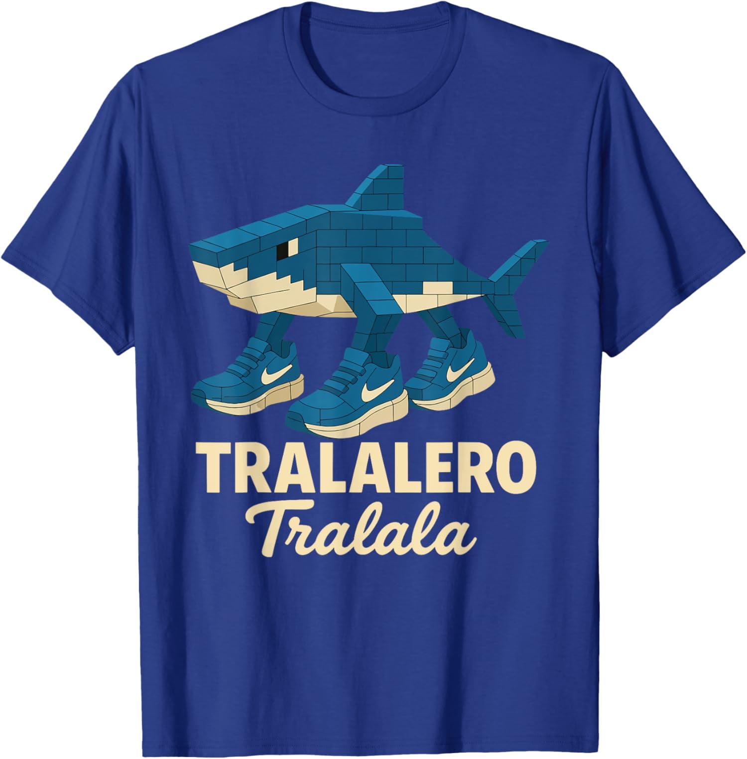 Tralalero Tralala Bootleg Meme Italian Brainrot Funny Retro Style ...