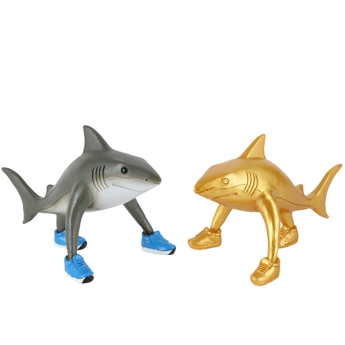 Tralalero Tralala Desk Decor, Brainrot Predatory Fish Meme Figurines ...