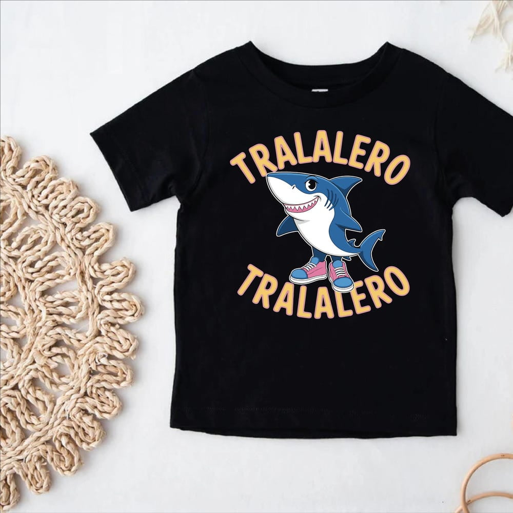 Tralalero Tralala Funny Shark Shirt,Weird Absurd Hilarious Shirt,Viral ...