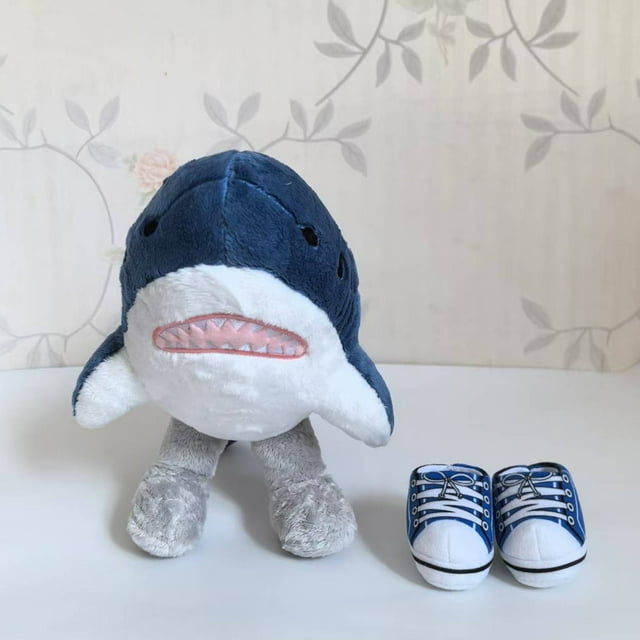 Tralalero Tralala-Italian Brainrot Plush Doll, Toy Gift, Cartoon ...