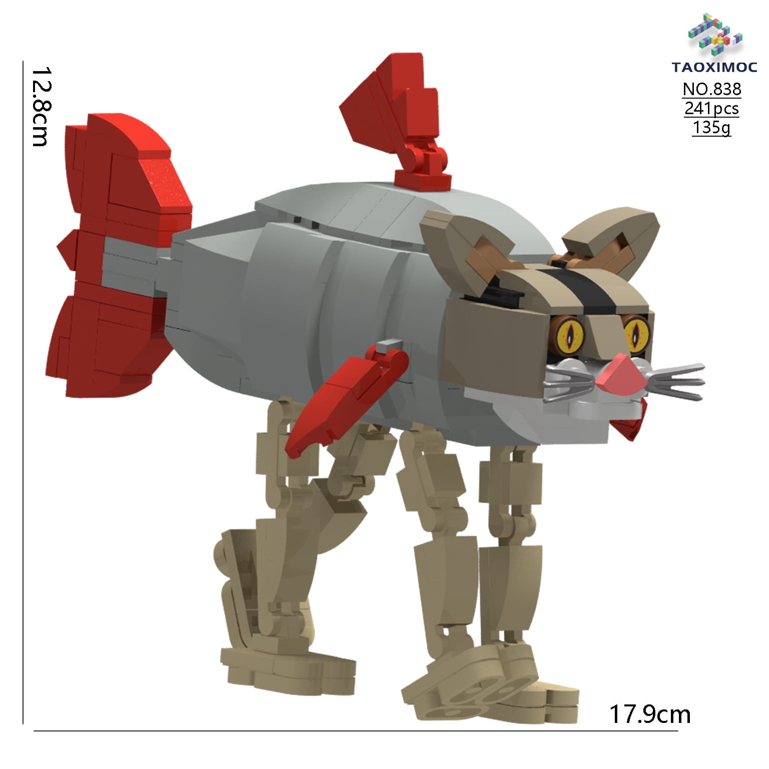 Tralalero Tralala Meme Toy, Italian Brainrot Shark Figure, Icebox Camel ...