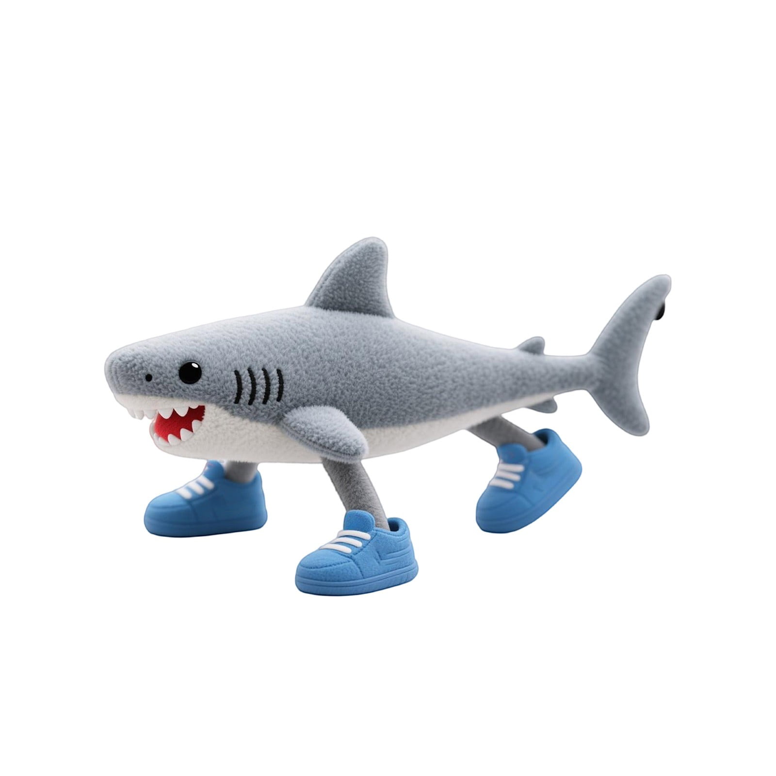 Tralalero Tralala Plush – 13.8in Soft PP Cotton Toy, Italian Brainrot ...