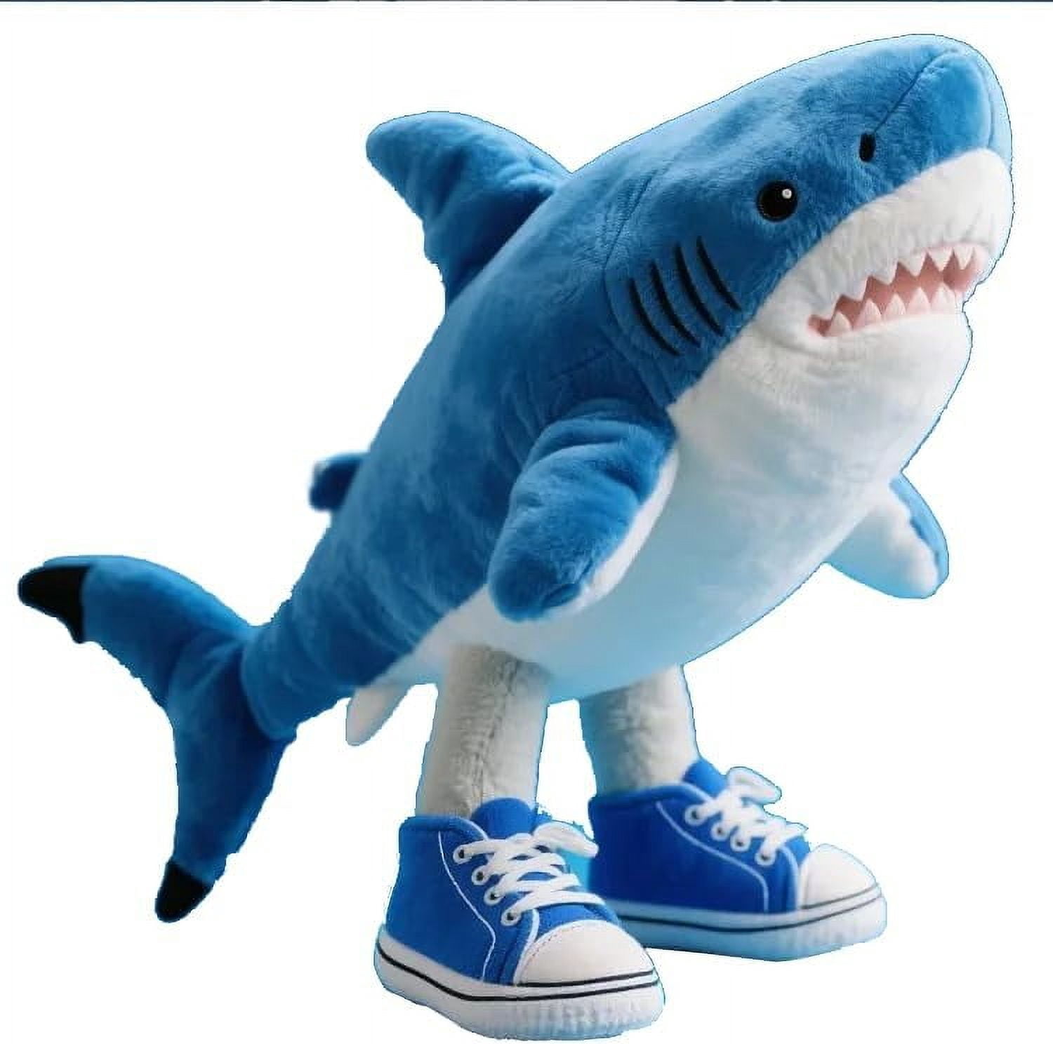 Tralalero-Tralala Shark Plush Decor 16inch Italian Brainrot Meme Shark ...