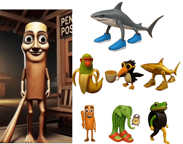 Tralalero Tralala Toys ?? Tung Tung Tung SAHUR 3D Print AI Italian ...