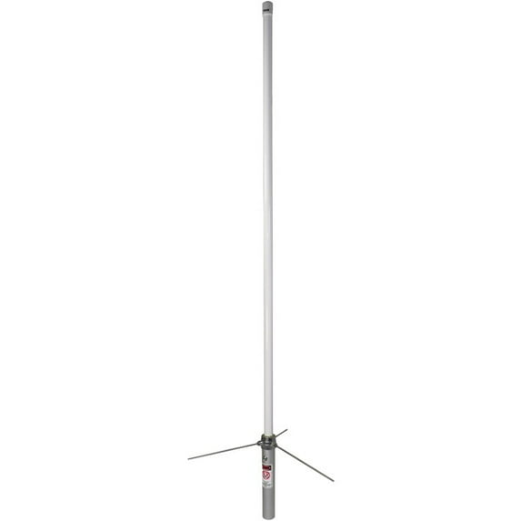 Tram 1477 Pre-Tuned 144MHZ-148MHZ VHF/430MHZ-460MHZ UHF Amateur Dual-Band Base Antenna (White ...
