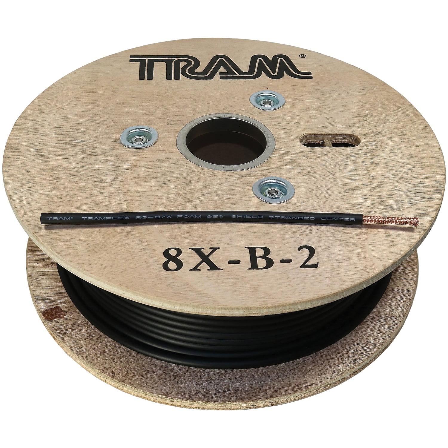 Tram Rg-8x Tramflex Precision Rf Coax Cable (200 Feet) - Walmart.com