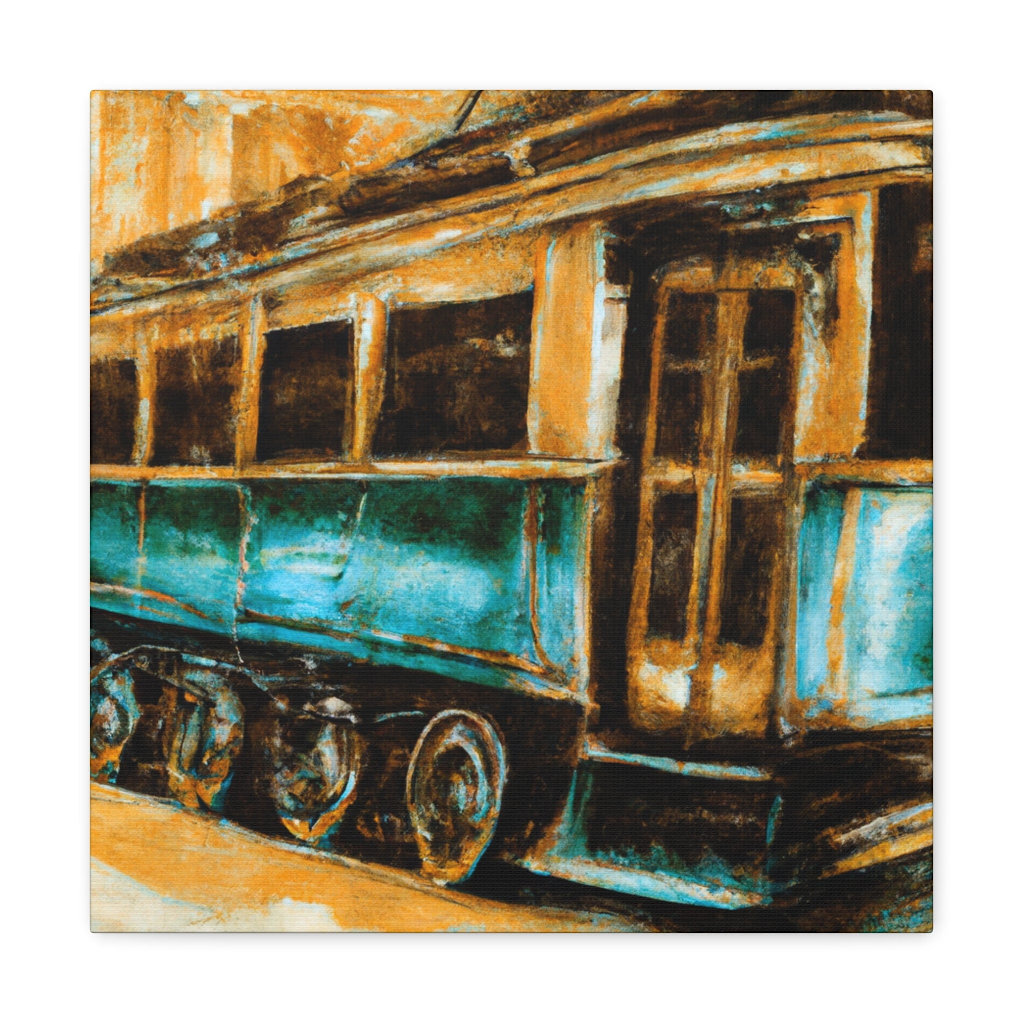 "Tramming in Rococo" - Canvas - Walmart.com