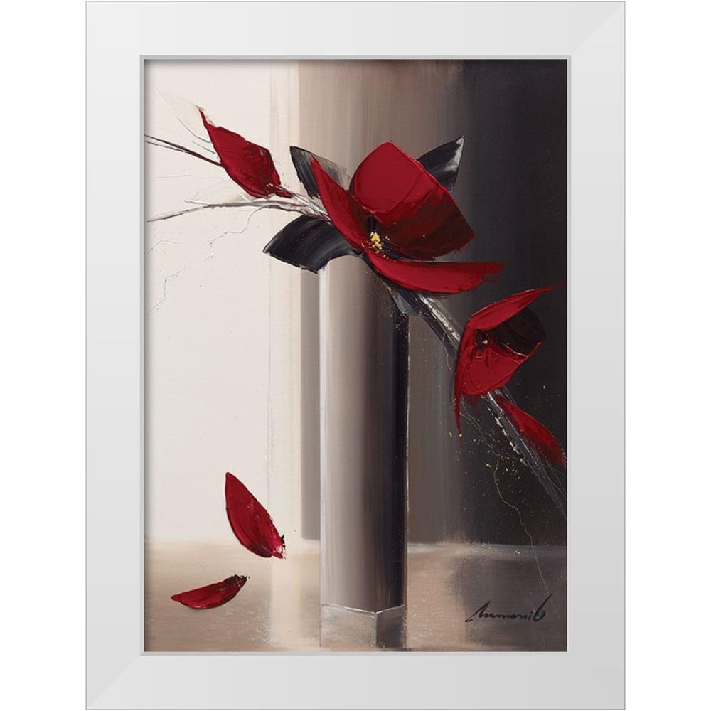 Tramoni, Oliver 24x32 White Modern Wood Framed Museum Art Print Titled ...