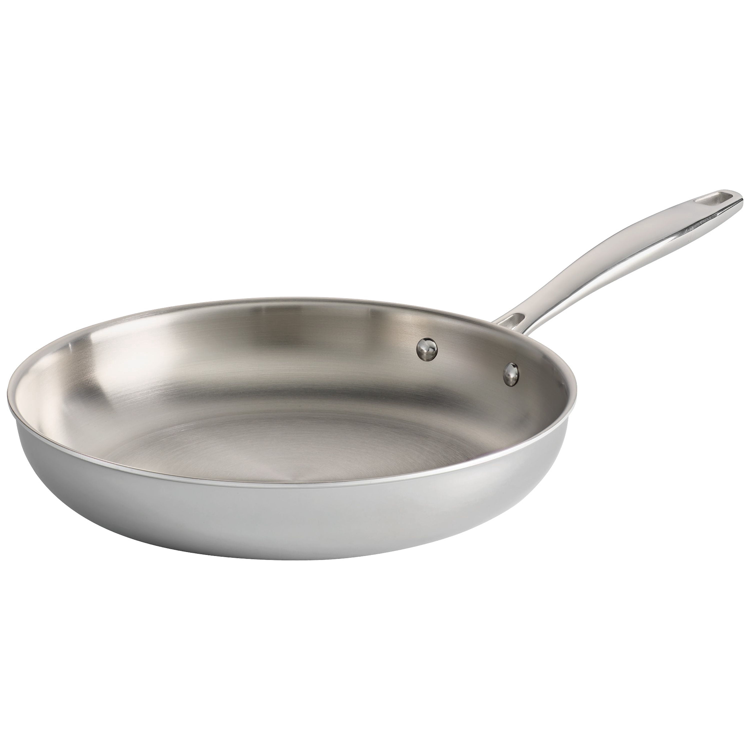 Tramontina Durable Professional 10 IN Tri-Ply Clad Stainless Steel Fry ...