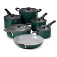Tramontina 11 Piece Ceramic Nonstick Nesting Cookware Set — Stackable ...