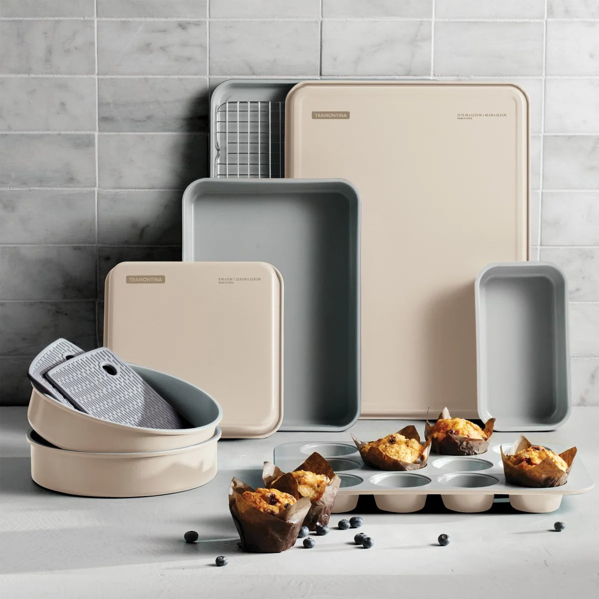 Tramontina 11-piece Ceramic Bakeware Set - Walmart.com