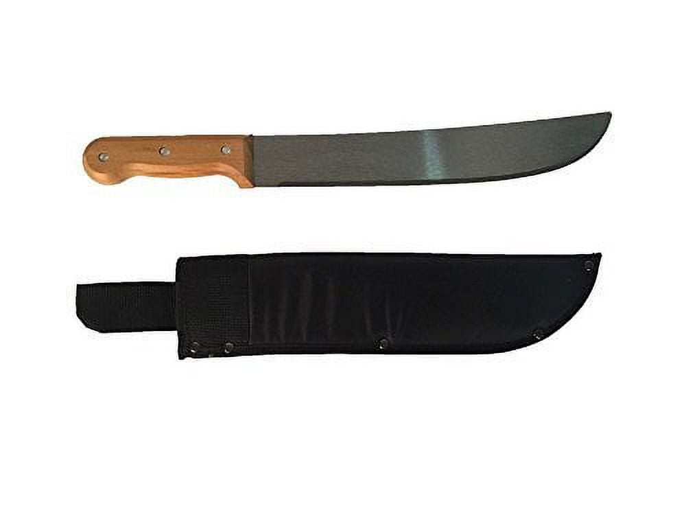 Tramontina 12" Machete with Wooden Handle and Nylon Sheath - Walmart.com