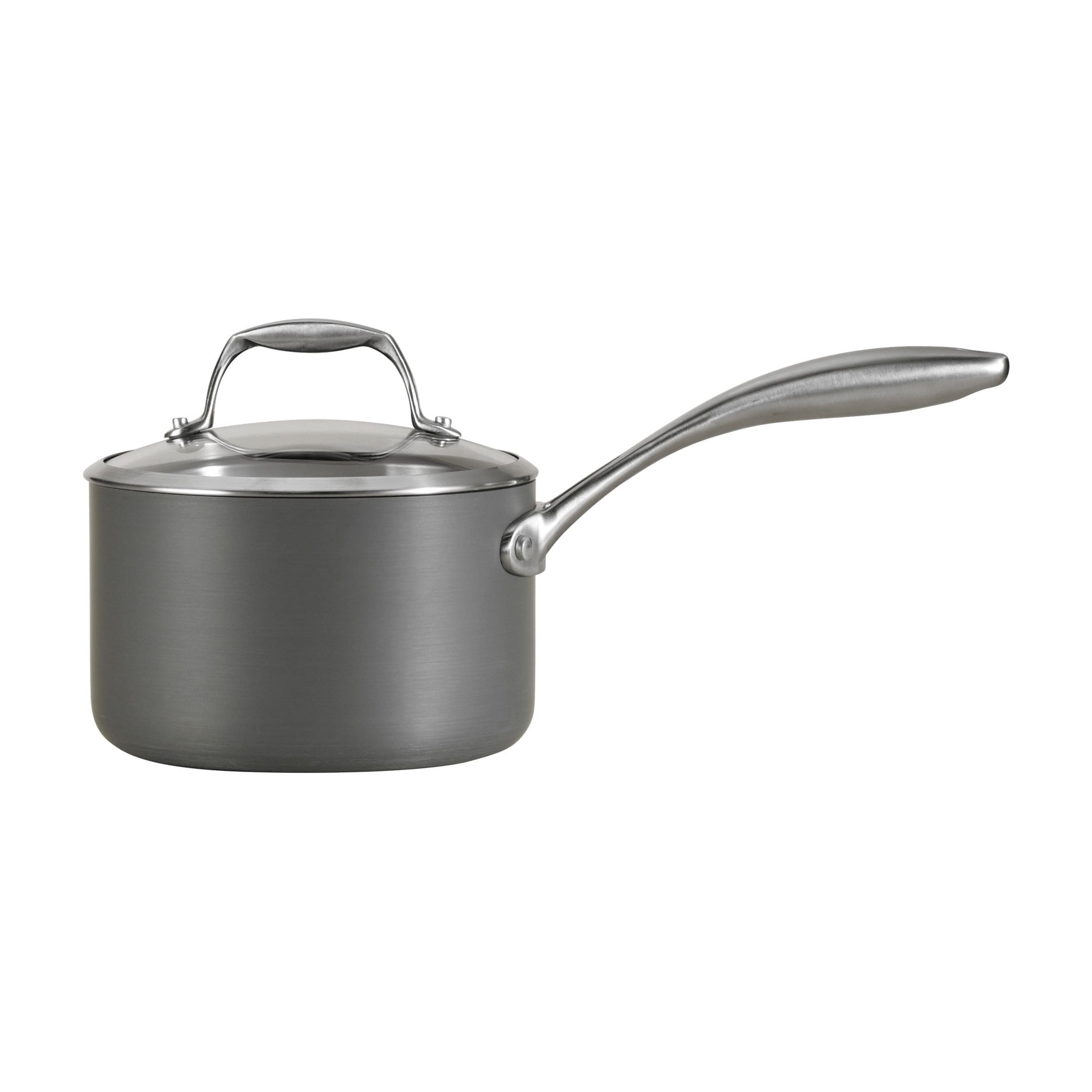 Tramontina OnyxPro 2-Quart Hard Anodized Nonstick Sauce Pan with Lid ...