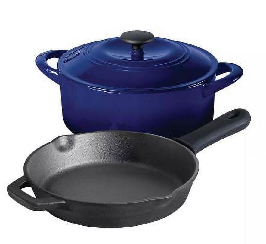 Tramontina 3-Piece Kitchen Essentials Cast Iron Cookware Set (Assorted ...