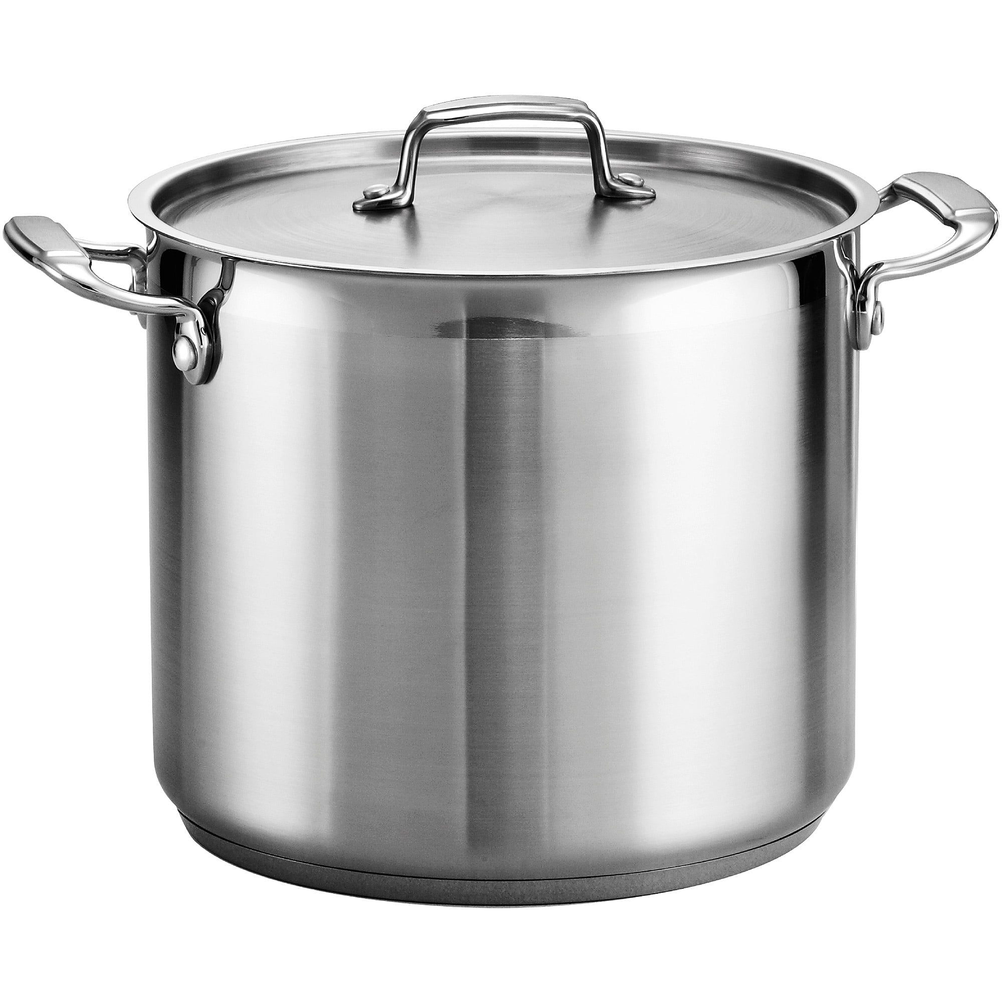 Tramontina, Stock Pot, 12-Quart, Tri-Ply Stainless Steel - Walmart.com