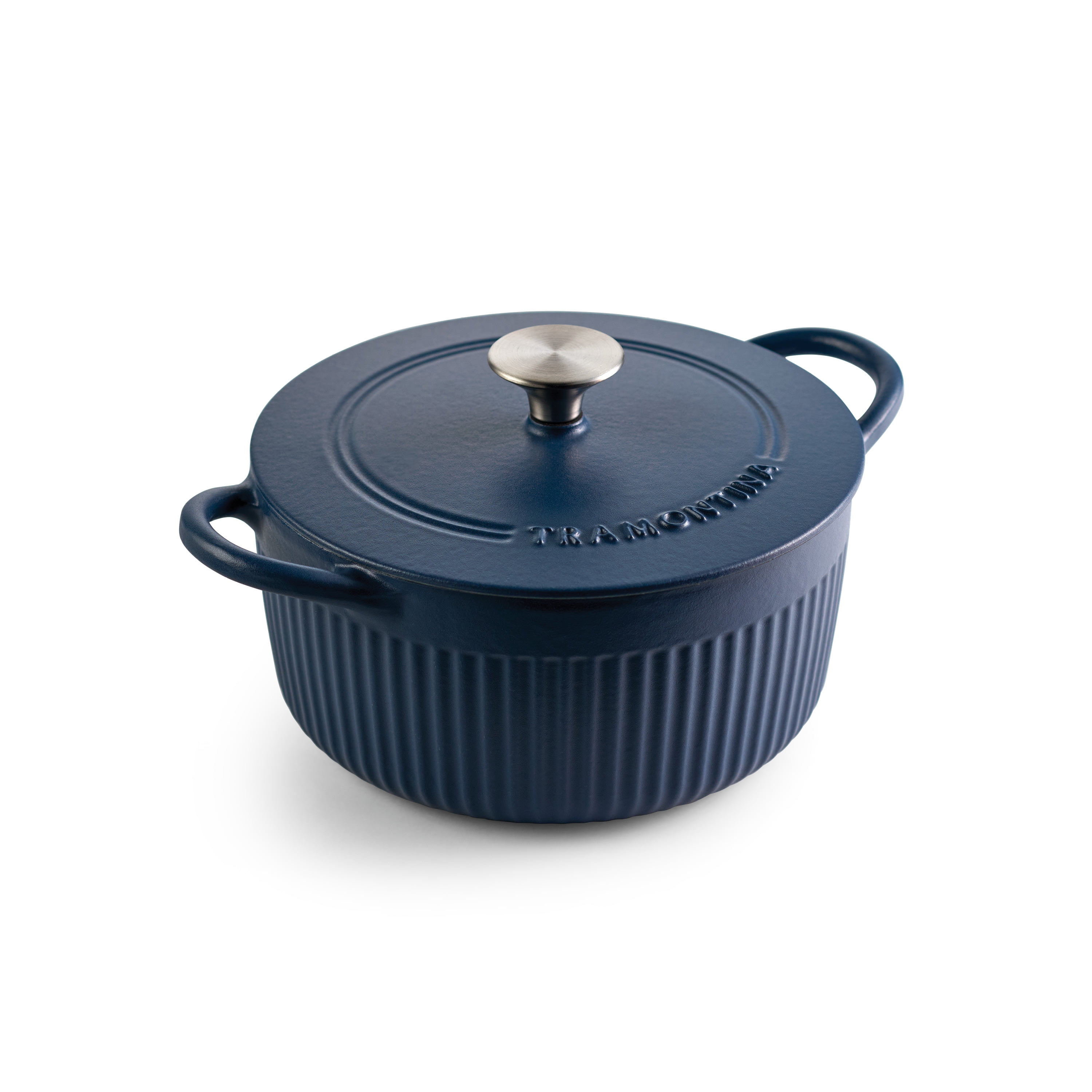 Tramontina Mesa 3.5 Qt Enameled Cast Iron Dutch Oven Blue - Walmart.com