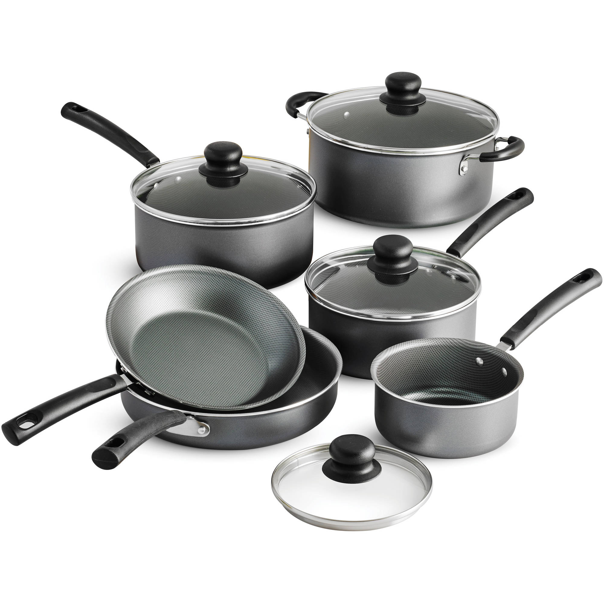 Mainstays Non-Stick 7 Piece Cookware Set - Walmart.com