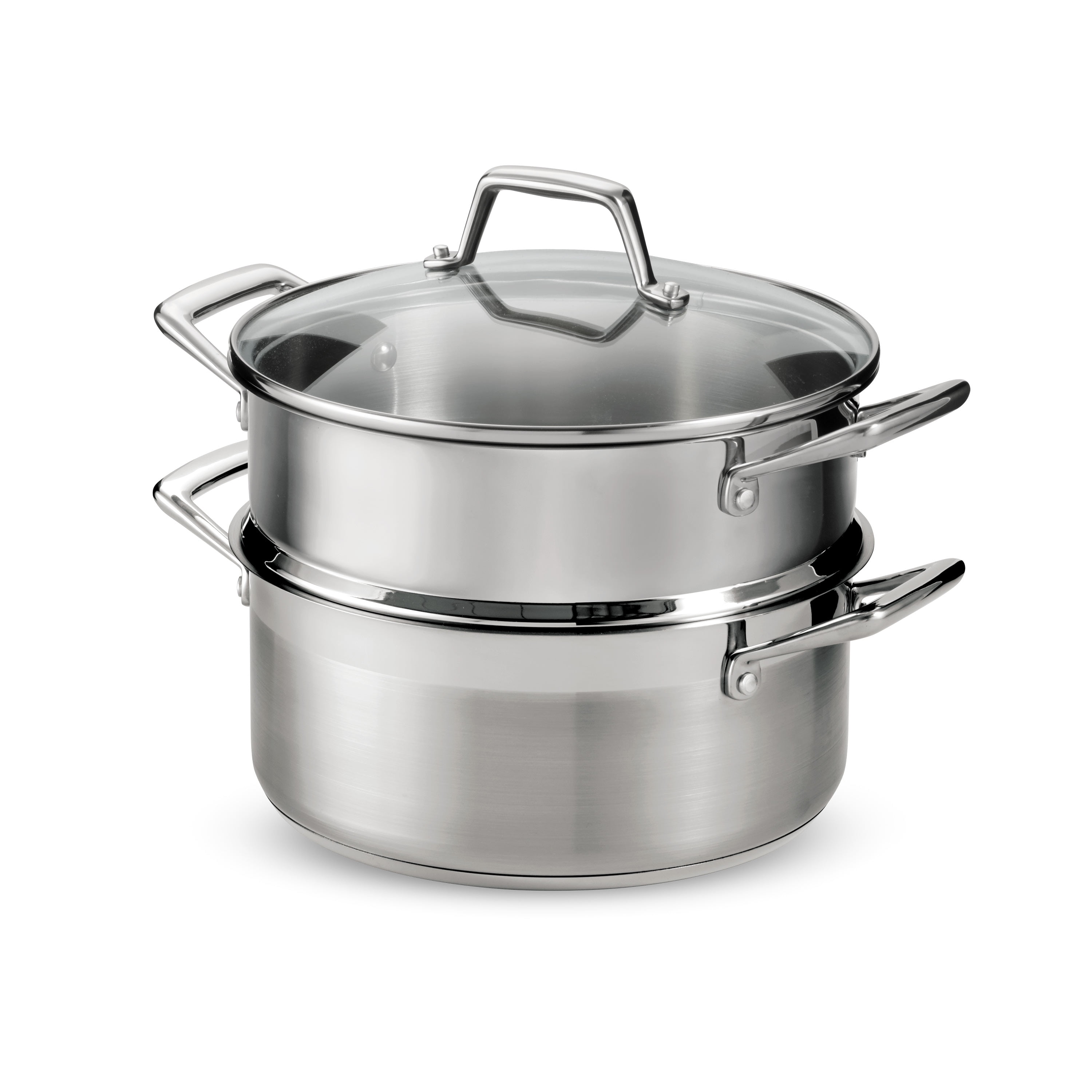 Tramontina Pro-Line 5 Qt. Stainless Steel Steamer Set - Walmart.com