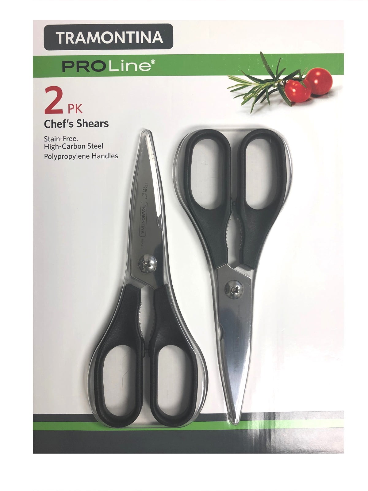 Tramontina ProLine Stainless Steel Chef's Shears 2 Pack - Walmart.com