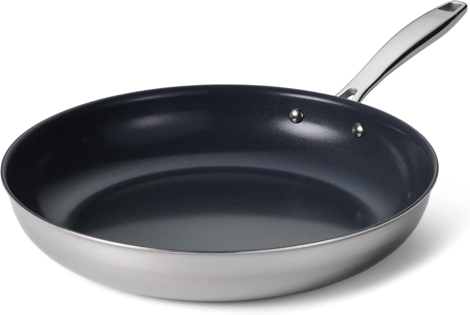 Tramontina Signature 12-Inch Tri-Ply Clad Stainless Steel Large Frying ...