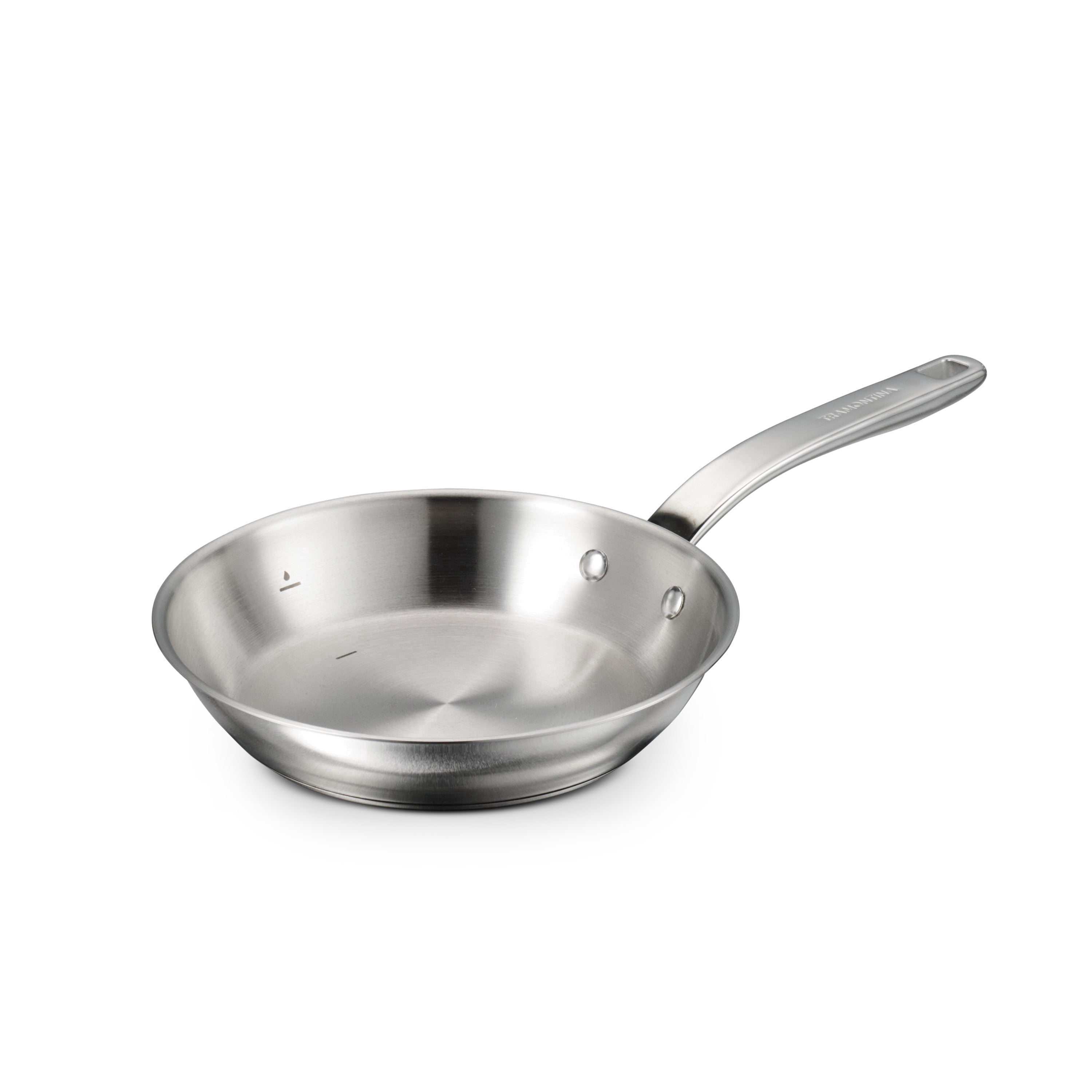 Tramontina Tempo Tri-Ply Base Stainless Steel 8-Inch Small Frying Pan ...