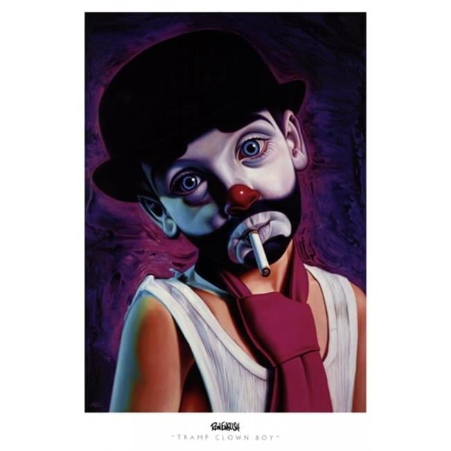 Tramp Clown Boy Movie Poster - 11 x 17 in. - Walmart.com