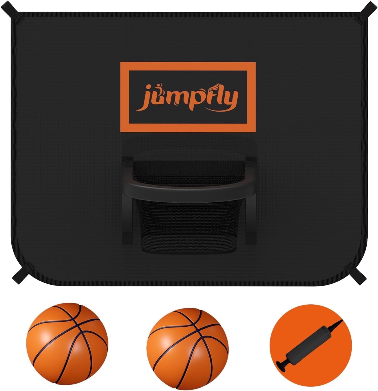 Trampoline Basketball Hoop - Trampoline Basketball Hoop Attachment with ...