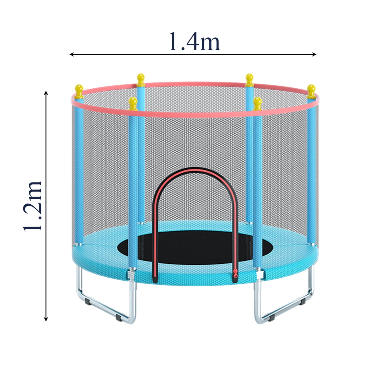 Trampoline Children's Indoor Children's Baby Jumping Bed Rubbing Bed ...