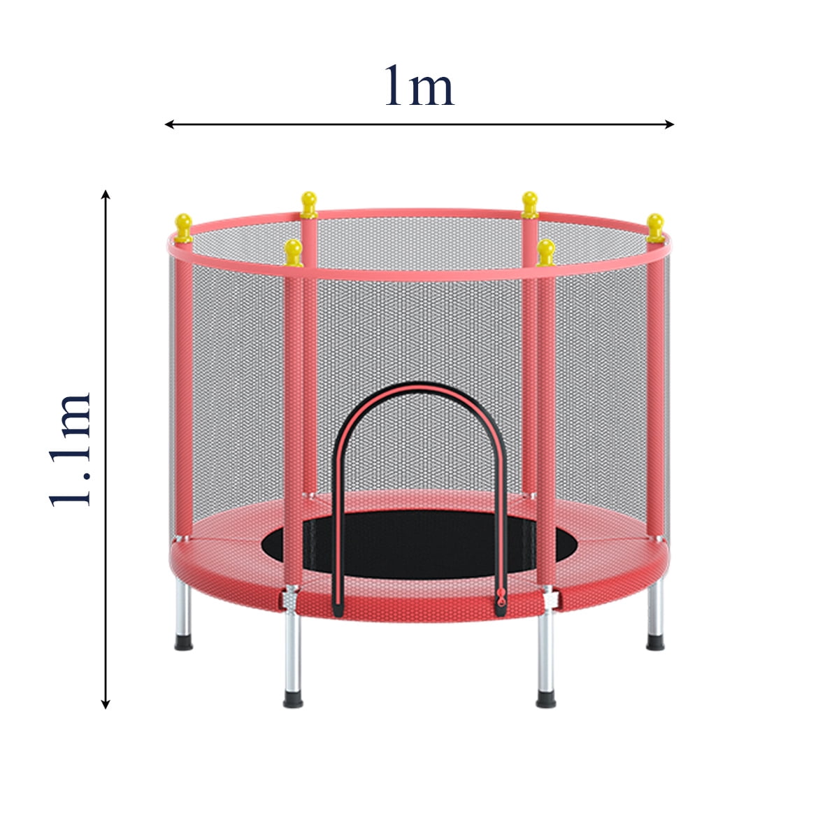 Trampoline Children's Indoor Children's Baby Jumping Bed Rubbing Bed ...